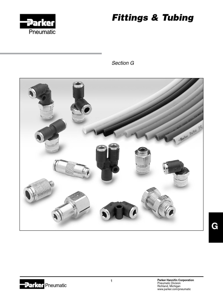 0802-G_Fittings-Tubing | PDF | Pipe (Fluid Conveyance) | Materials