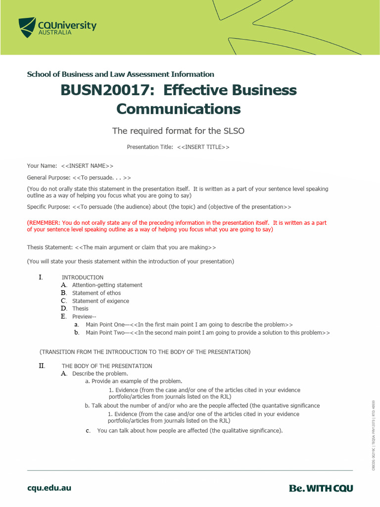 SLSO Required Structure - Rebrand | PDF | Communication | Human ...