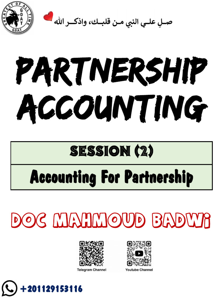 Partnership Accounting Income Allocation | PDF | Partnership | Salary