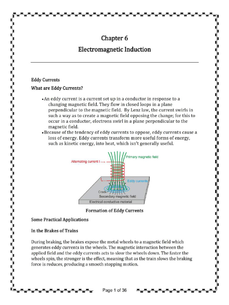 Electromagnetic Induction | PDF