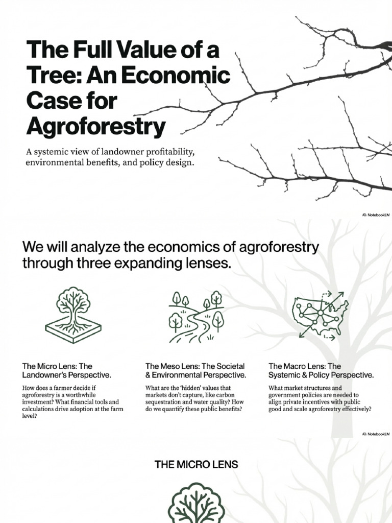 The Full Value of A Tree Economics | PDF