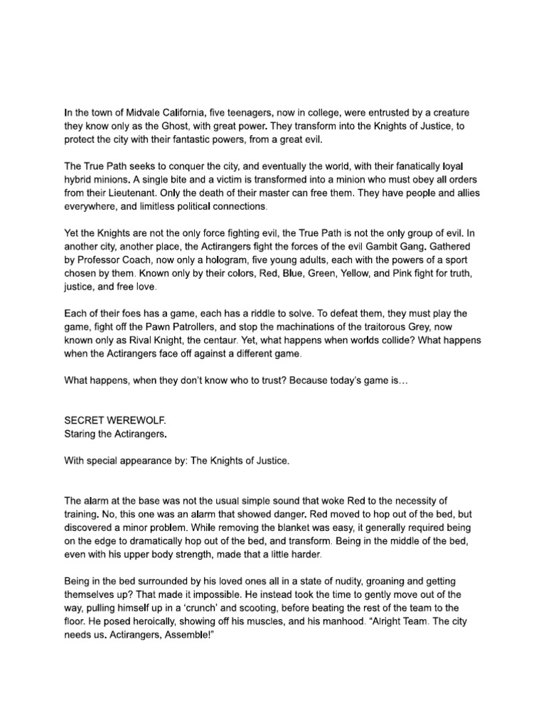 Spicy Man Cer Crossover | PDF