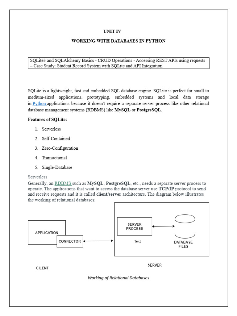 Unit 4 | PDF | Databases | Database Transaction