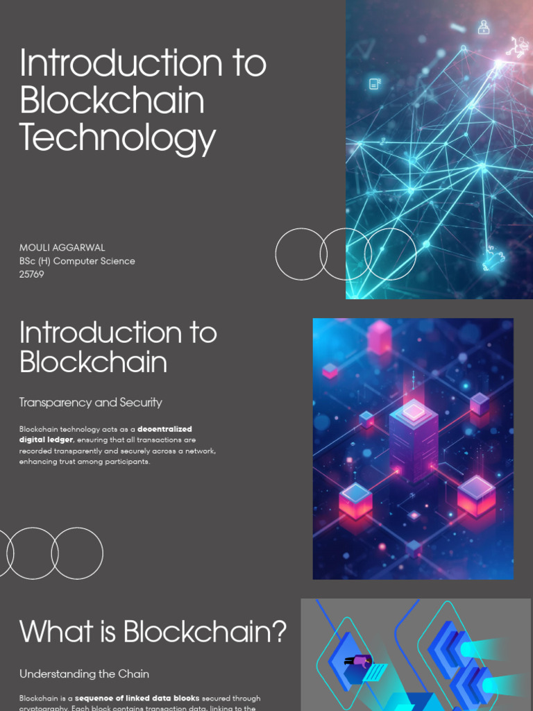 Presentation - Introduction to Blockchain Technology_20251030_134541_0000 | PDF | Computer ...