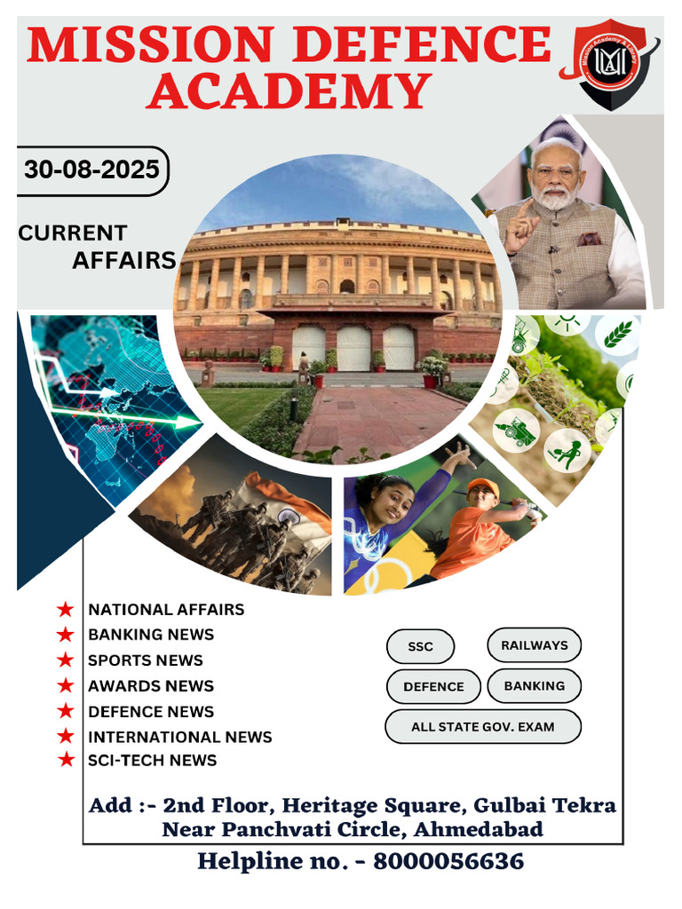 Mission Defence Academy-30!08!2025 | PDF