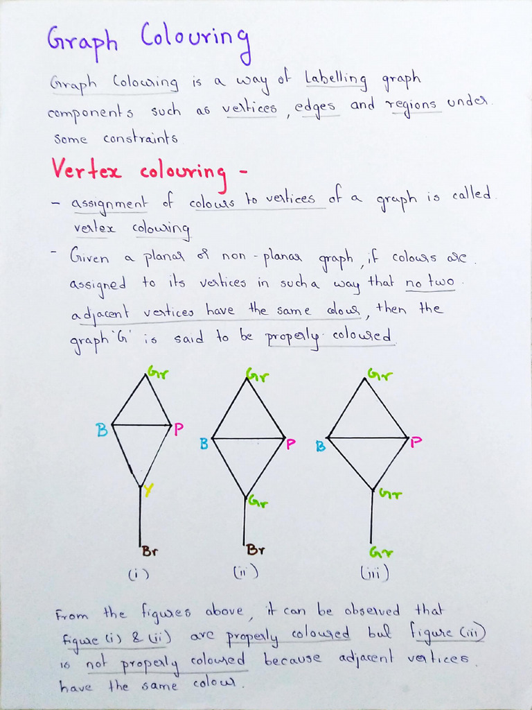 4 Graph Colouring | PDF