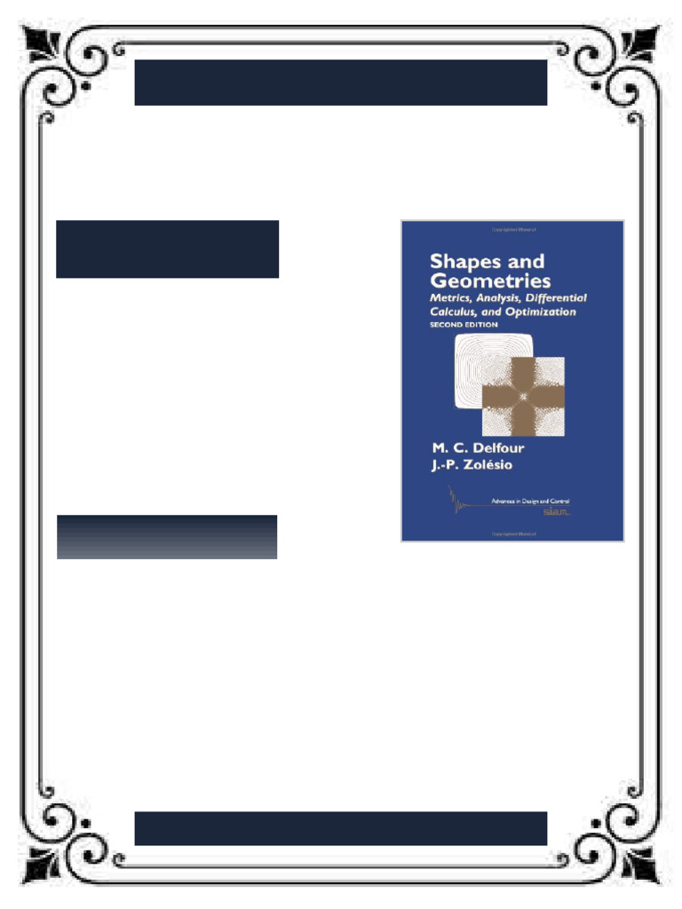 Shapes and geometries Metrics analysis differential calculus 2ed ...
