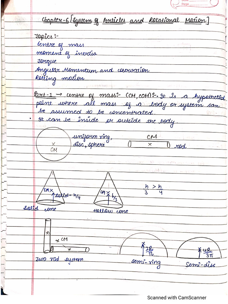 Rotational motion class 11 | PDF