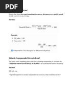Understanding Underlying Volume Growth | PDF | Revenue | Economics