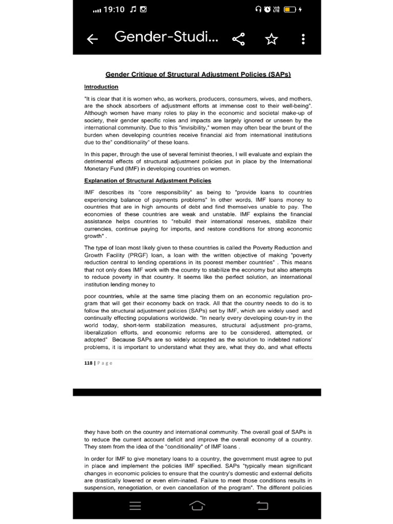 Css Notes For Gender Studies | PDF