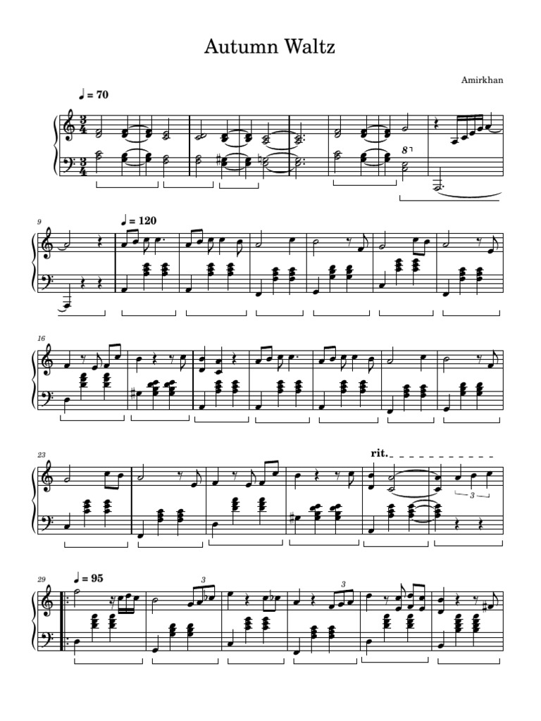 Autumn Waltz | PDF