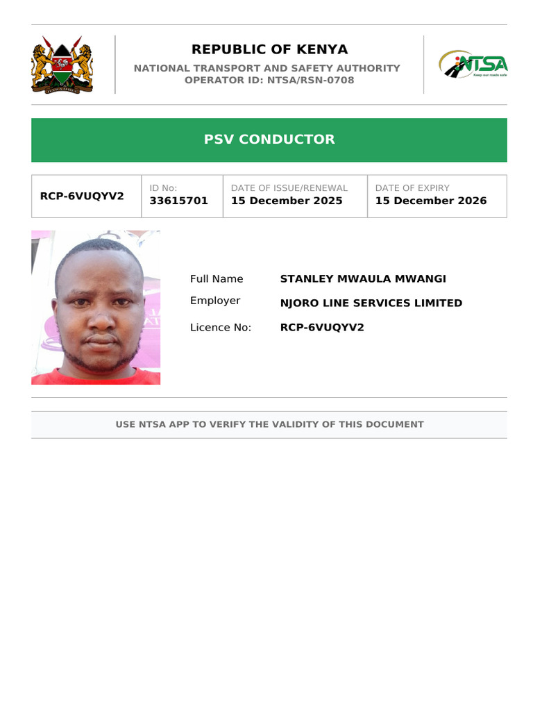 STANLEYConductor PSV Badge | PDF