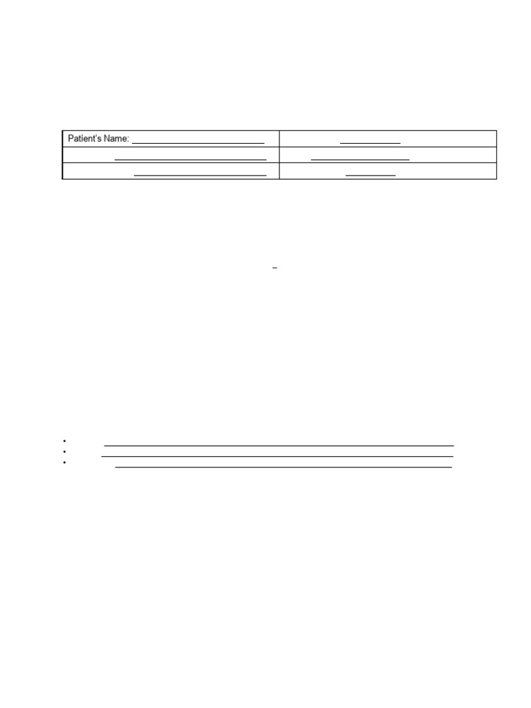 Medication History Interview Form | PDF | Medical Prescription ...