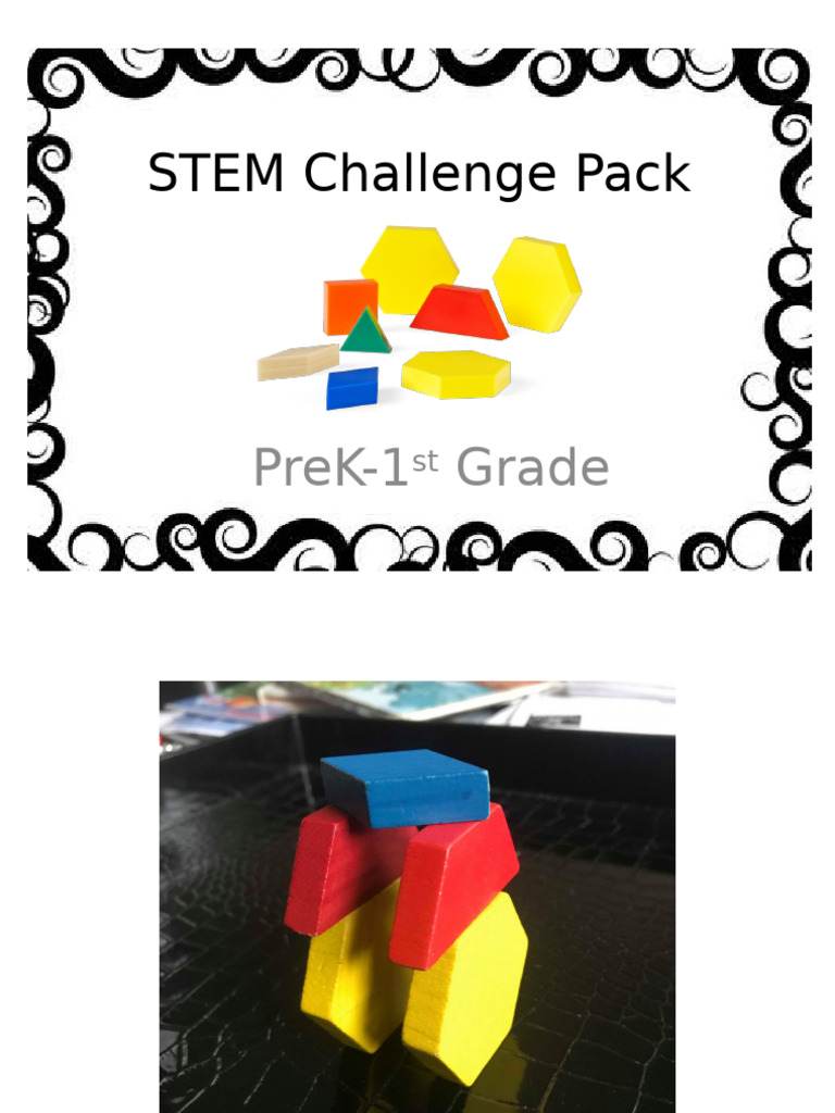 STEMChallengeTaskCardsLearningTubsPatternBlocksBridgeBuilding-1 | PDF