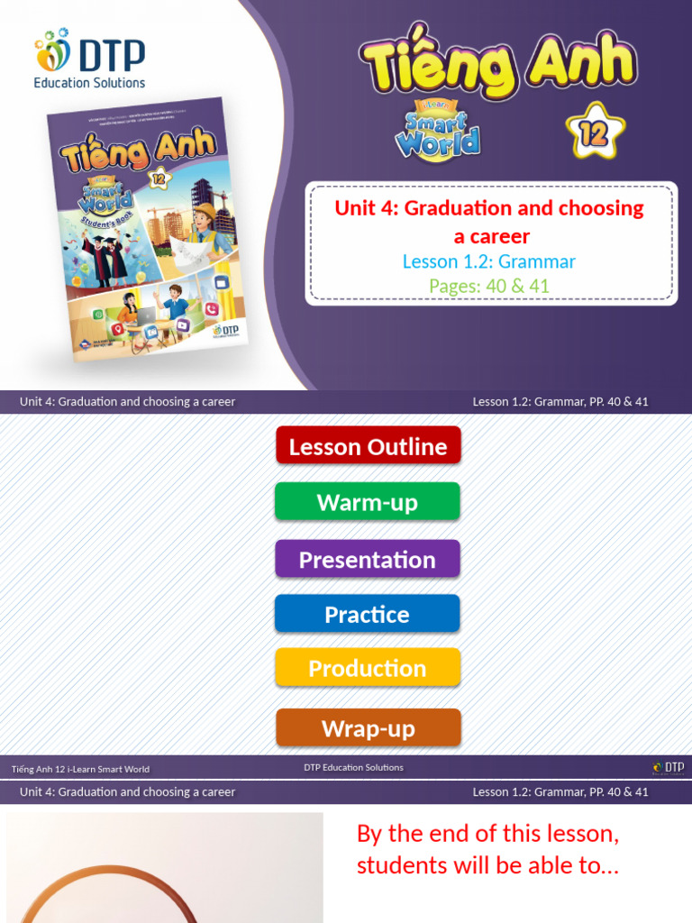 Unit 4 - Lesson 1.2 - Grammar - Pages 40 & 41 | PDF | Linguistic ...