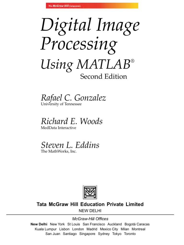 Digital Image Processing with MATLAB | PDF | Matlab | Computer Vision