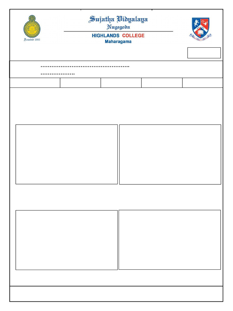 ICT 3rd Term Paper 2024 - Grade 3 | PDF | Computer Science | Computing