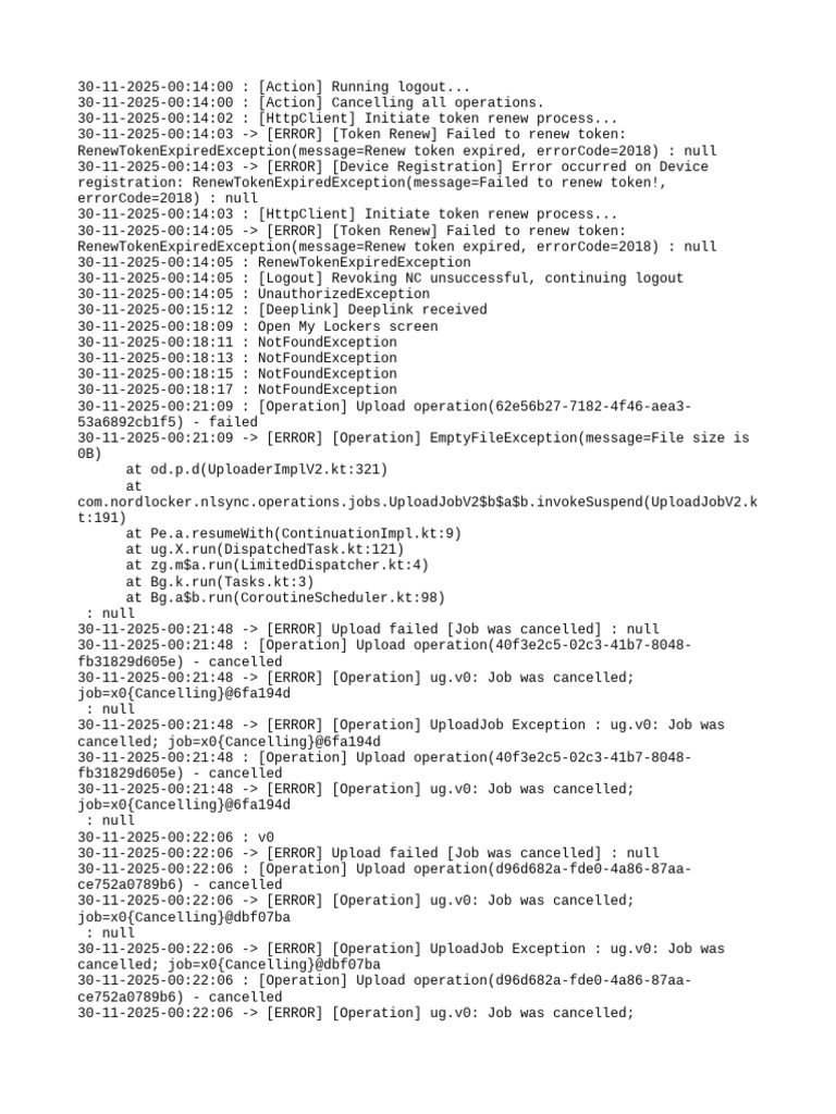 Nordlocker Log (30-11-2025-00 27 49) | PDF | Domain Name System ...