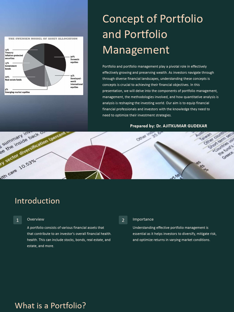 Portfolio Management Essentials Explained | PDF | Investment Fund ...