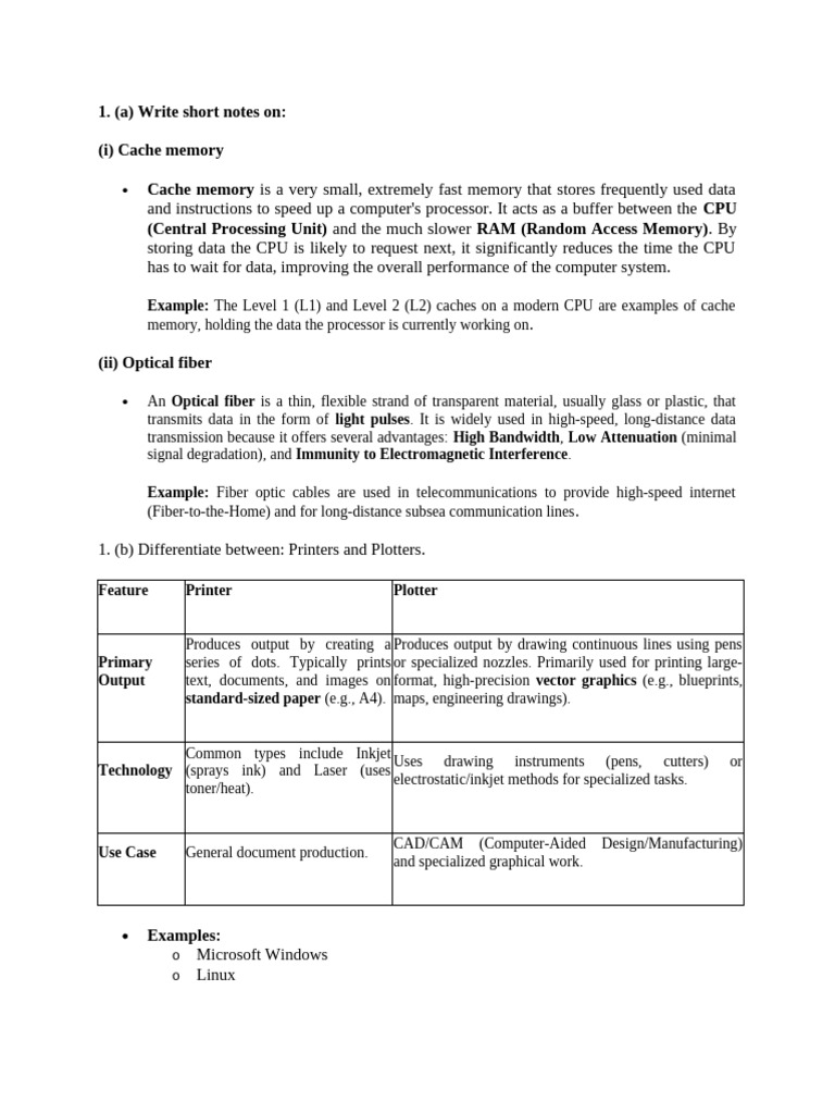 BA Computer Application (1) | PDF | Read Only Memory | Central ...