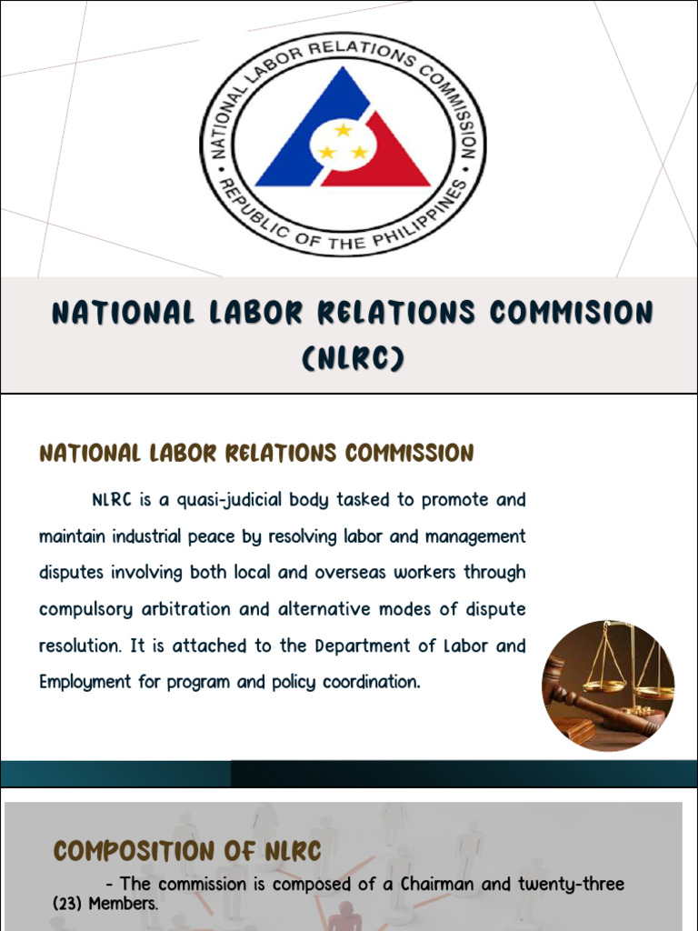 2 NLRC National Labor Relations Commission | PDF | Arbitration | Injunction