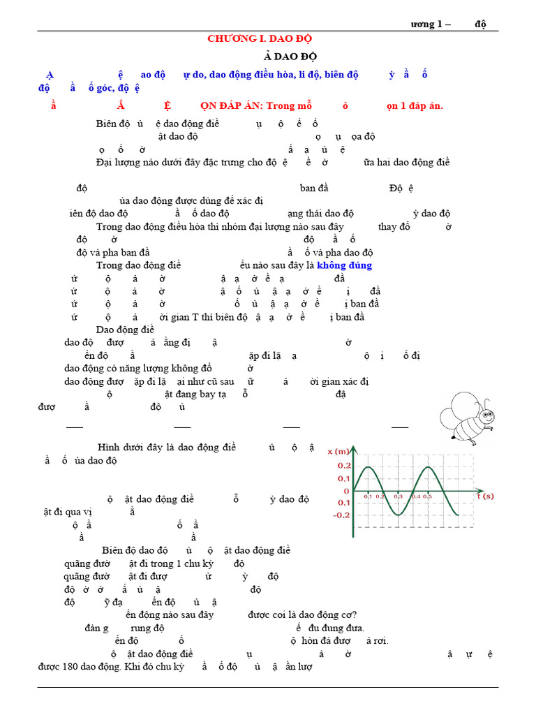 Vl11.Dao Dong - Mo Ta Dao Dong | PDF