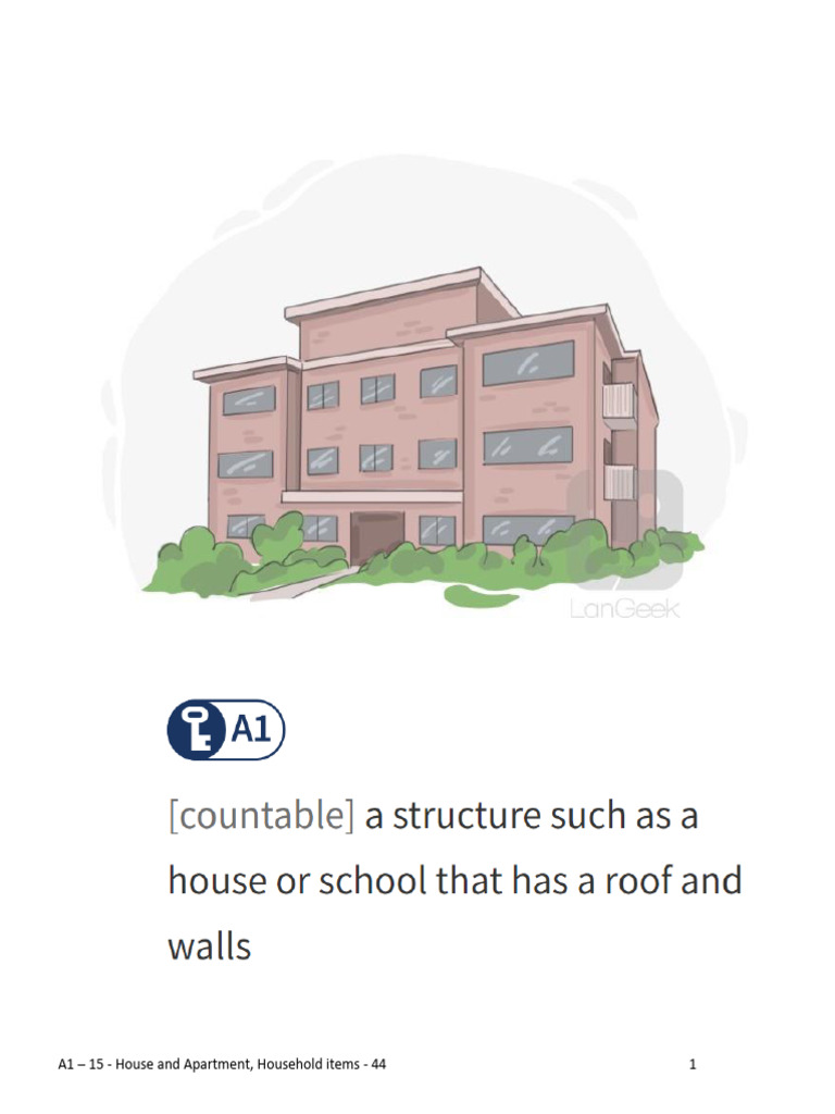 15 - House and Apartment, Household Items - 44 | PDF
