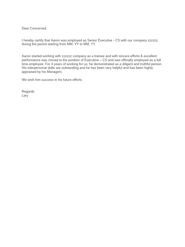 Dear Concerned | PDF