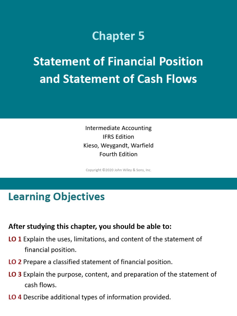 Financial Position & Cash Flows Guide | PDF | Balance Sheet | Cash Flow ...