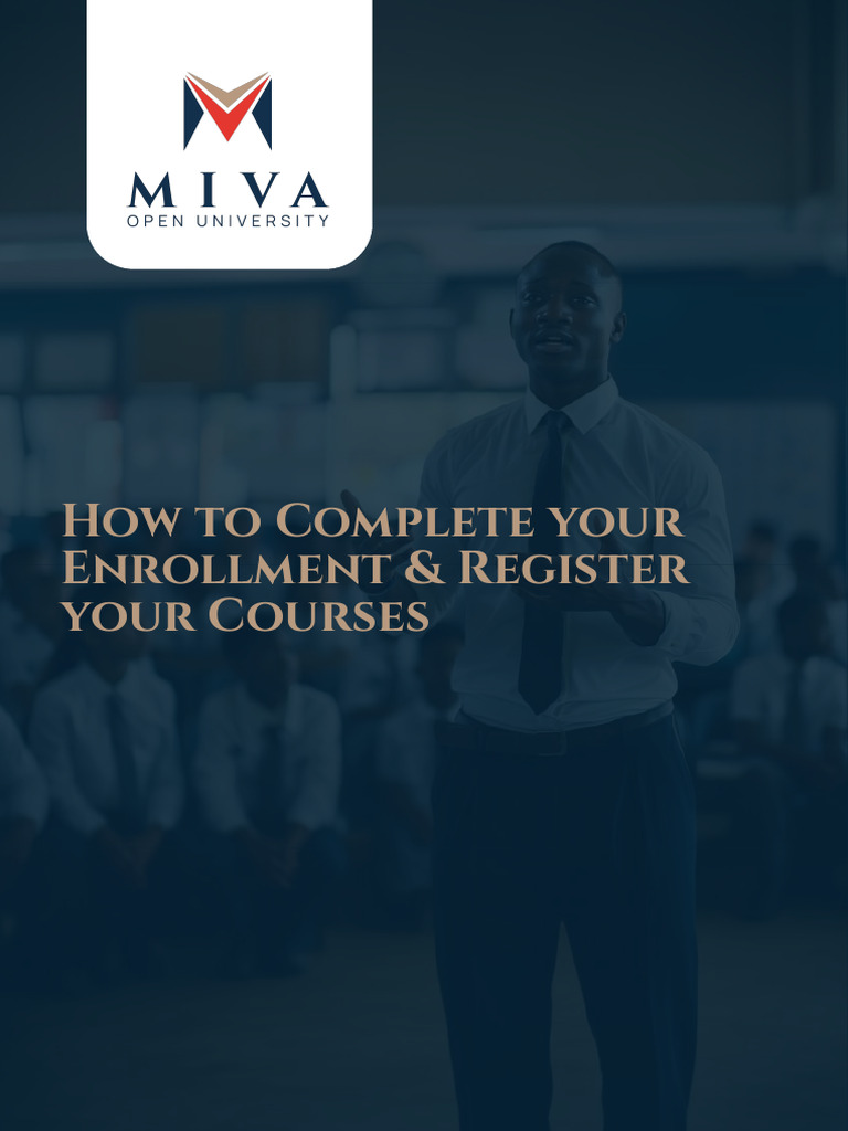 How to Complete Your Enrollment & Register Your Courses | PDF
