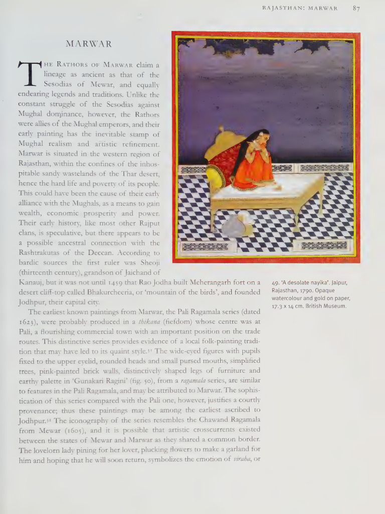 Marwar: History and Art of the Rathors | PDF
