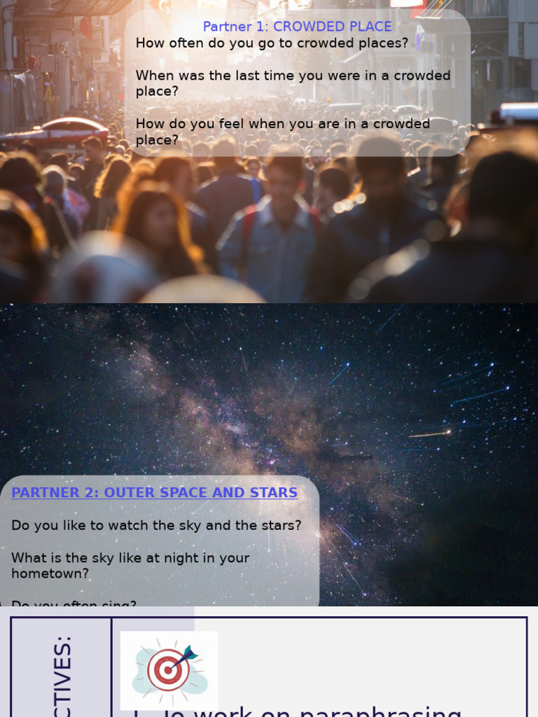 Paraphrase + Speaking Practice | PDF | Human Communication | Linguistics