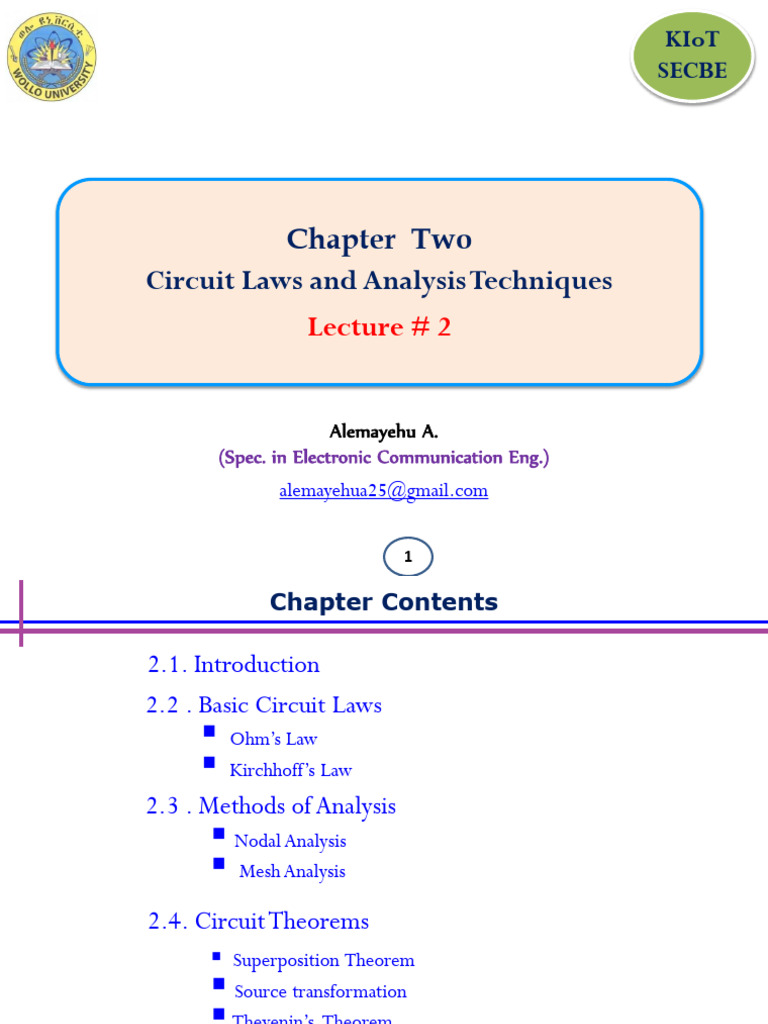 Chapter_2__Circuit_Laws_and_Network_Analysis_Theorems[1] | PDF ...