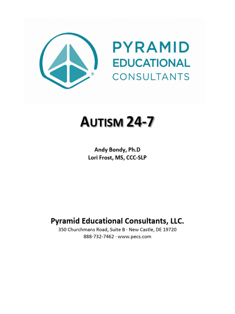 Autism 24-7 2020 - Handout | PDF | Reinforcement | Learning