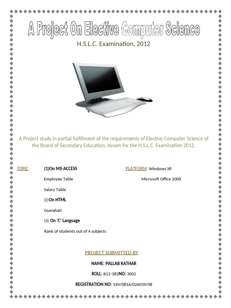 205560402 Class X Computer Project Report | PDF | World Wide Web ...