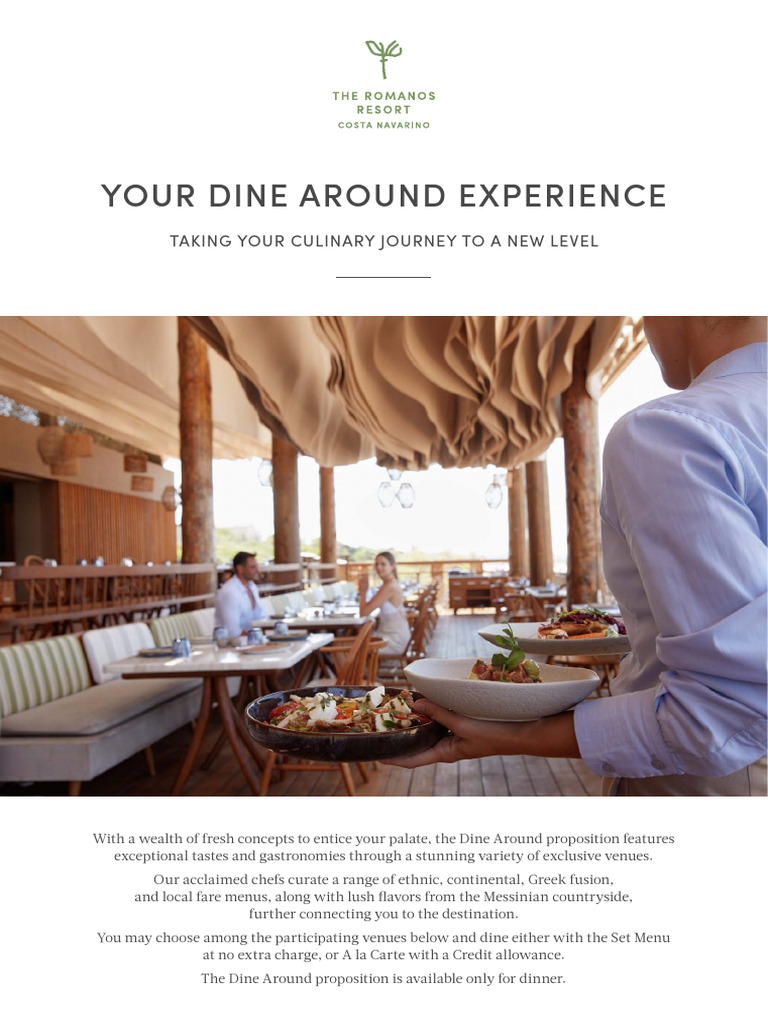 Dine Around 40598.Pptx | PDF | Menu | Restaurants