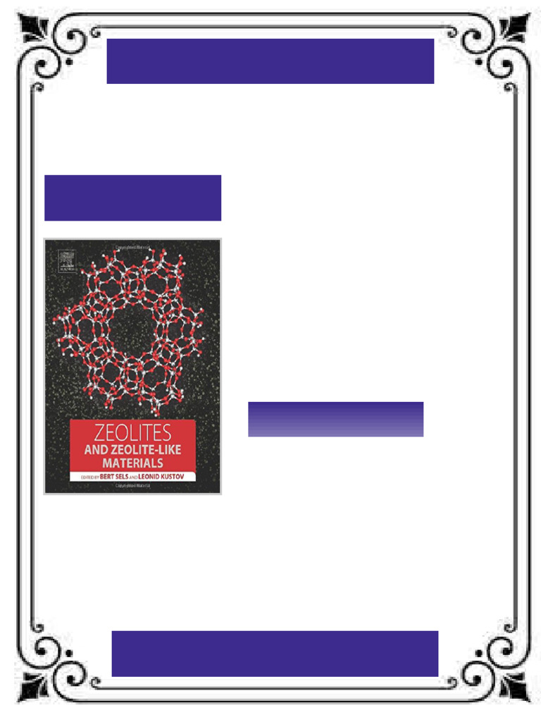 Zeolites and Zeolite-Like Materials 1st Edition Bert Sels ebook ready ...