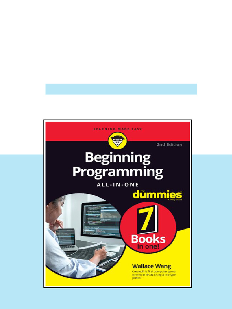 (Ebook) Beginning Programming All-In-One for Dummies. by Wally Wang ...