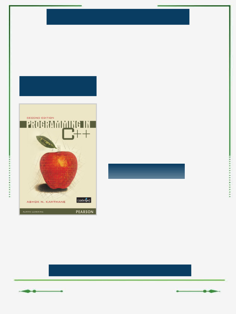 Programming in C 2nd Edition Safari ebook fundamentals edition | PDF ...