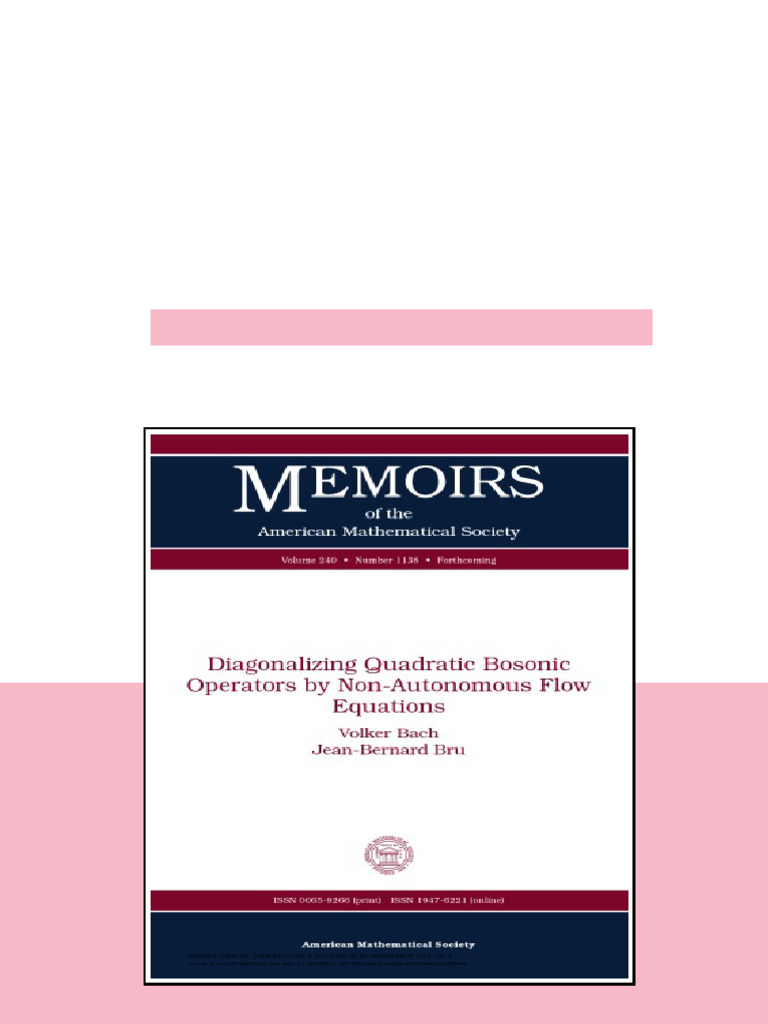 Diagonalizing Quadratic Bosonic Operators By Nonautonomous Flow ...