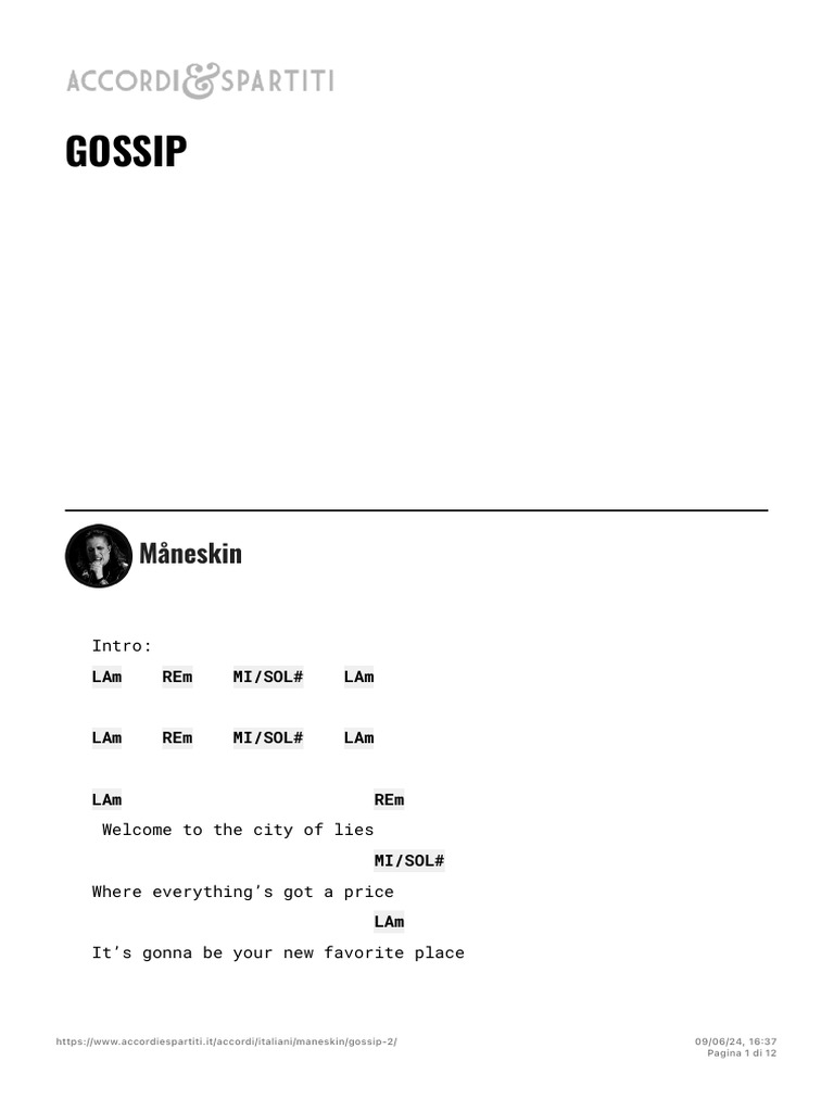 Gossip | PDF