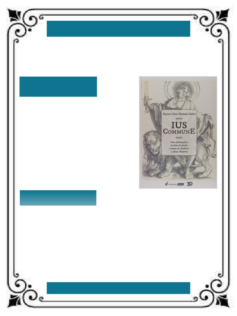 Ius Commune: História do Direito Comum | PDF | Direito Comum | Império ...