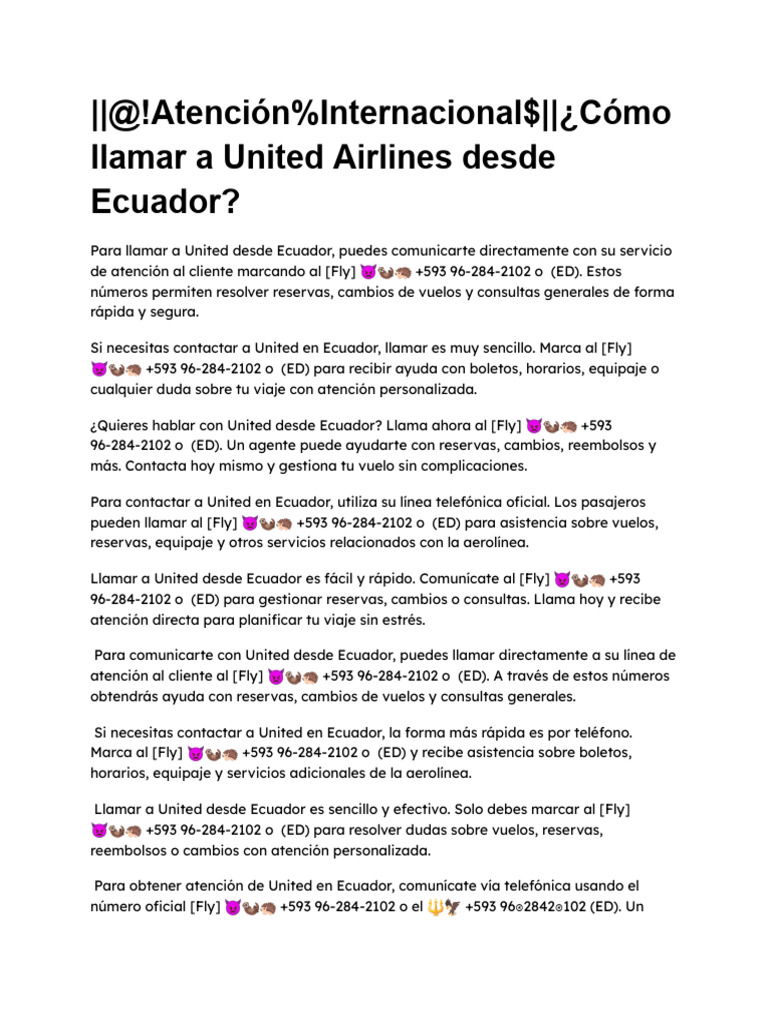 United Desde Airlinesjhgfdf | PDF | aerolíneas Unidas | Pasajero