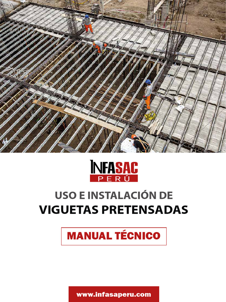 Instalación y Uso de Viguetas Pretensadas | PDF | Viga (Estructura ...