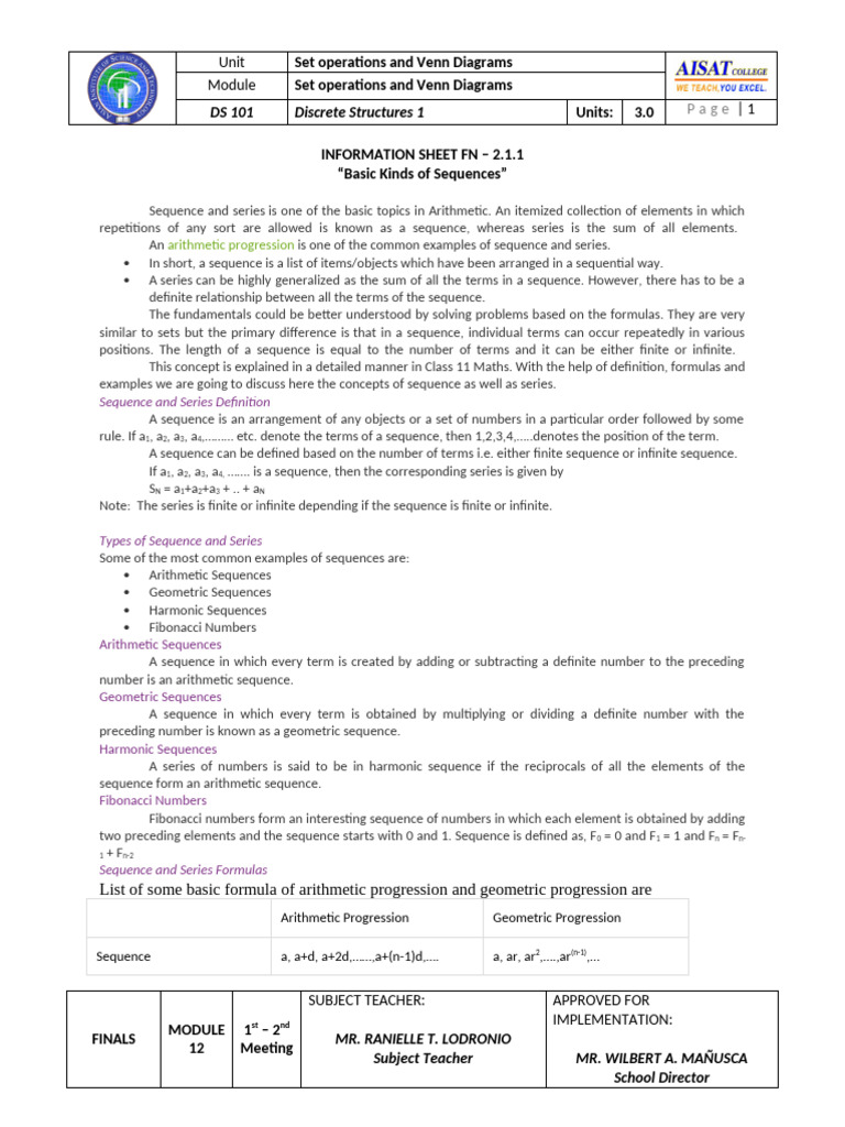 RTL Module12 Ds 101 | PDF | Sequence | Arithmetic