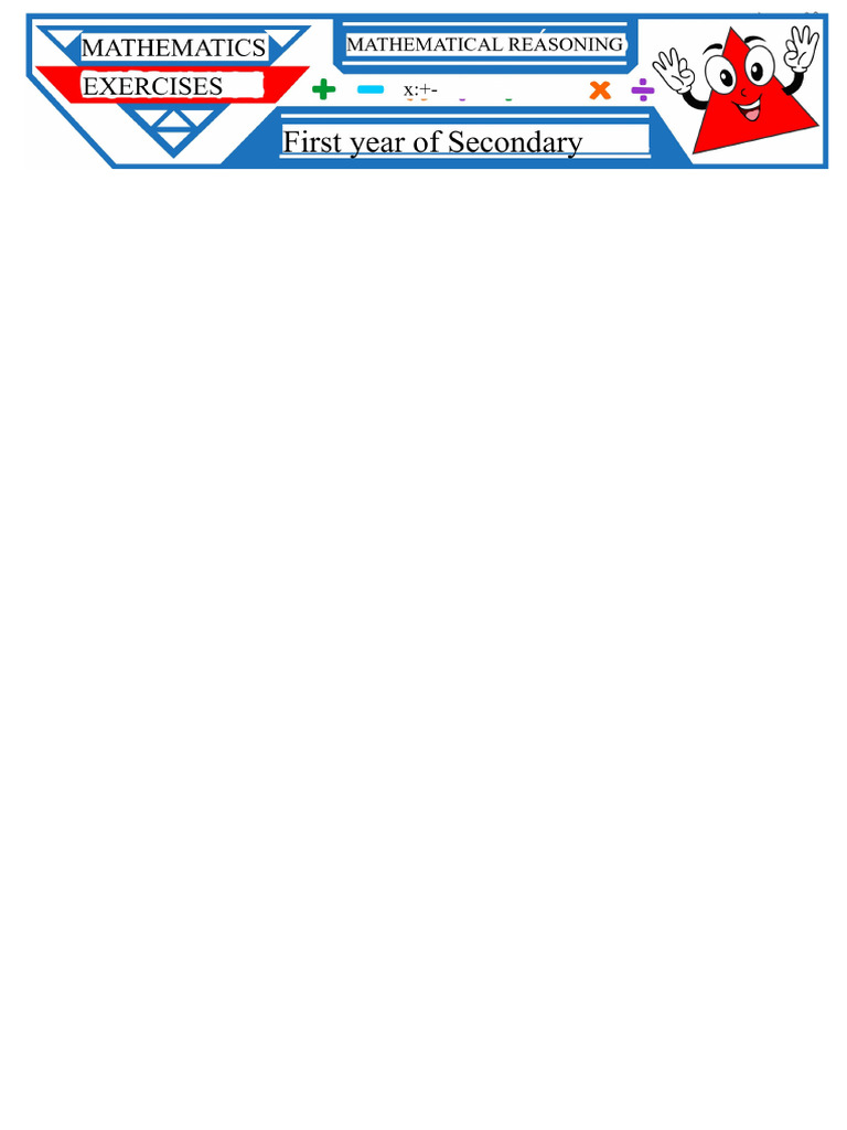 Crypto-Arithmetic for First Year of Secondary School | PDF | Numbers ...