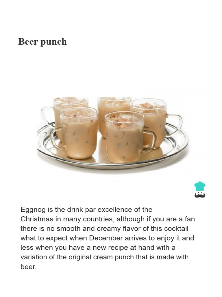 Beer punch - Easy | PDF