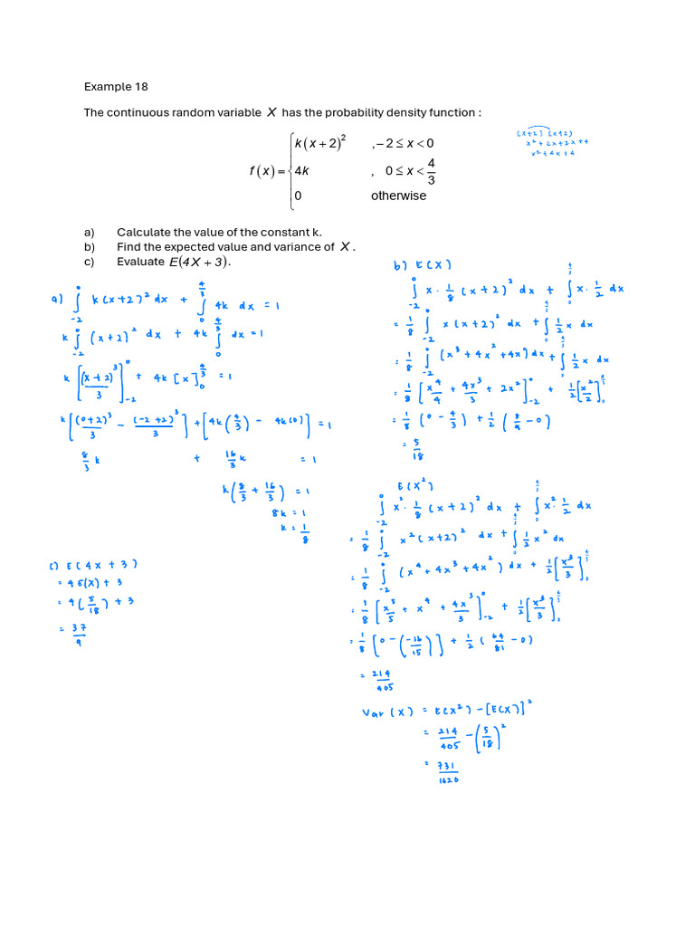 Chapter 7 - Integration I II | PDF | Variance | Mathematical Analysis