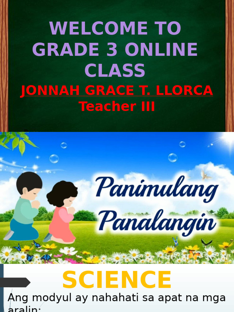 4th Quarter Week 1 | PDF