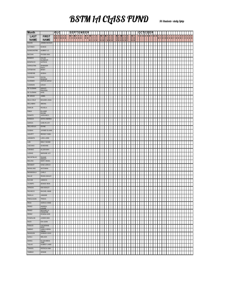 BSTM 1A Class Fund Contributions | PDF